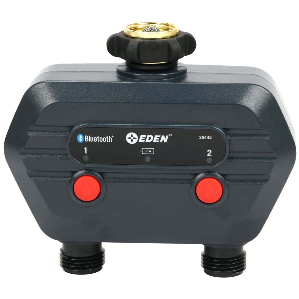 2-Zone Bluetooth® Water Timer - Eden Garden