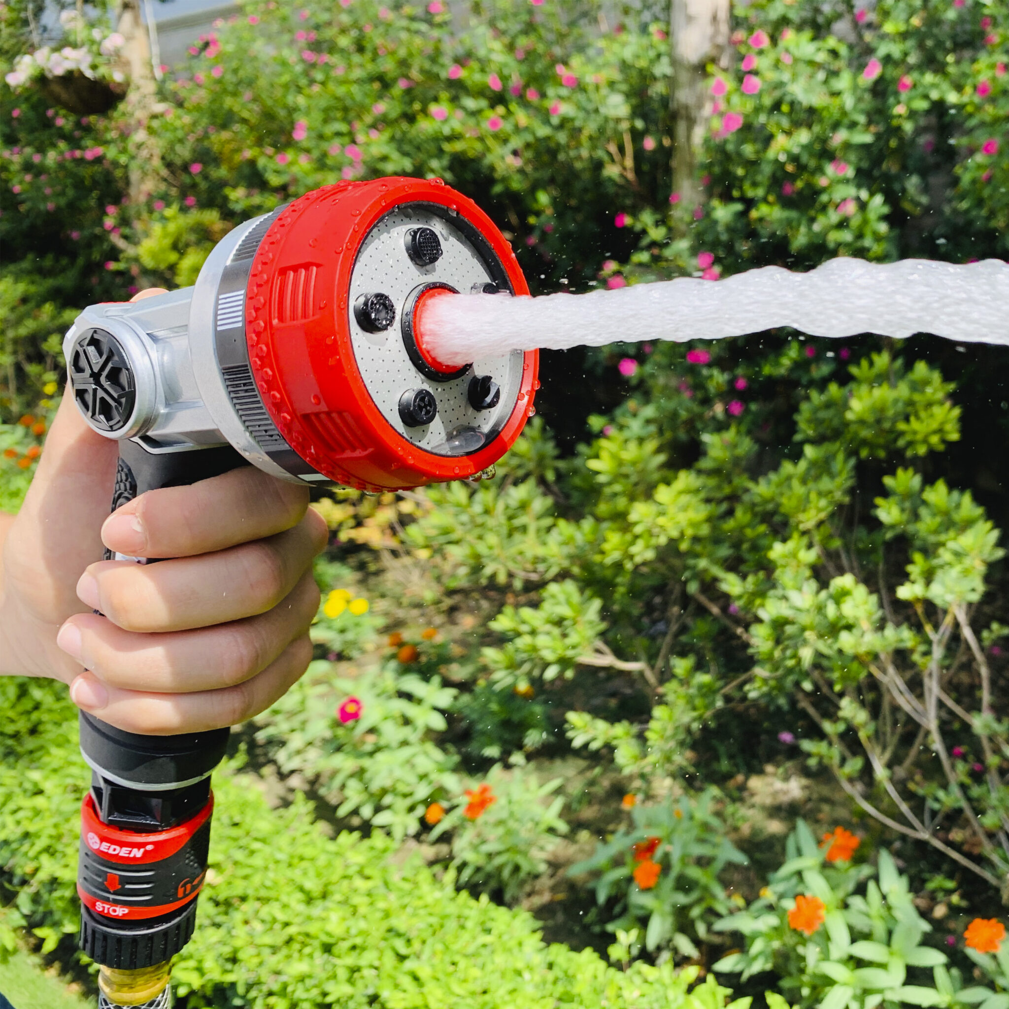 Metal 5-Pattern Bubble Nozzle - Eden Garden