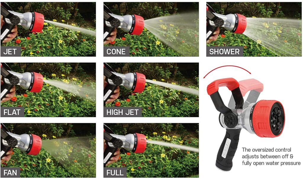 7-Pattern Fireman’s Nozzle - Eden Garden