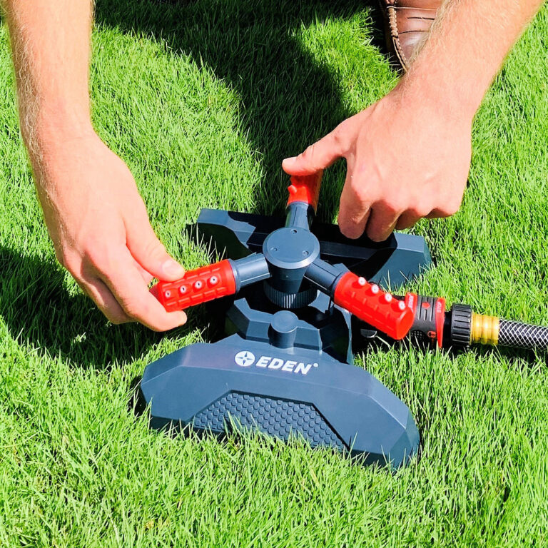 Revolving Sprinkler with Weighted Base - Eden Garden