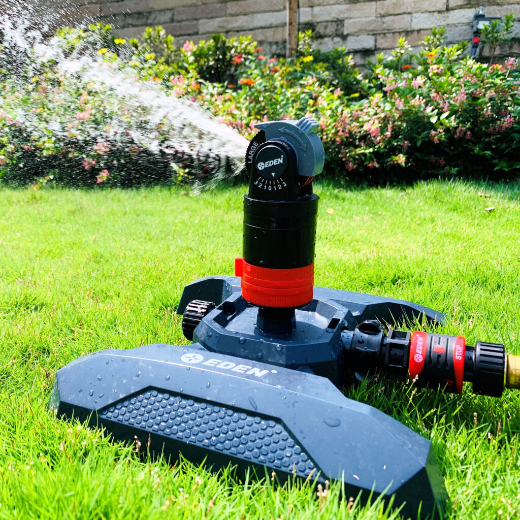 Multi-Pattern Sprinkler Plus Misting System - Eden Garden