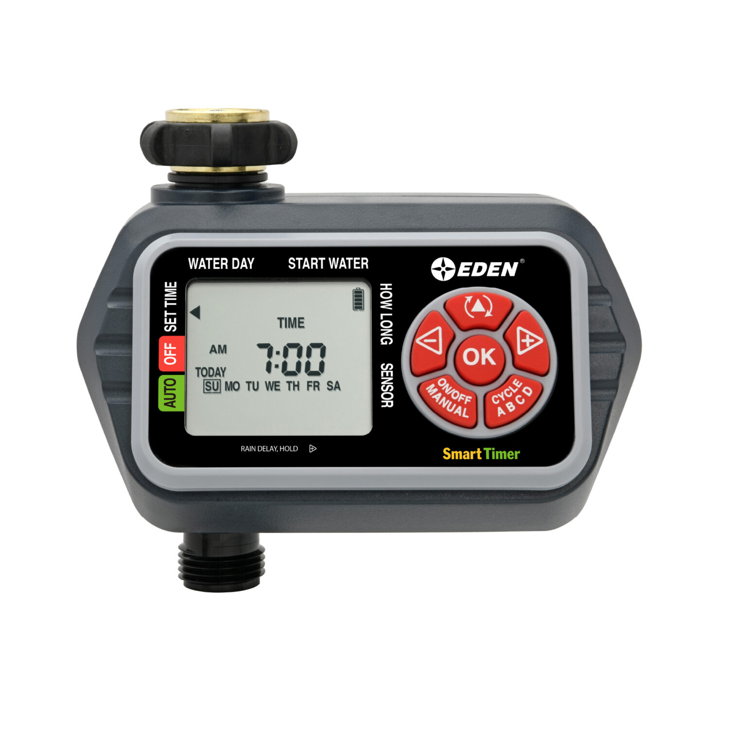 4-Zone Digital Programmable Water Timer - Eden Garden