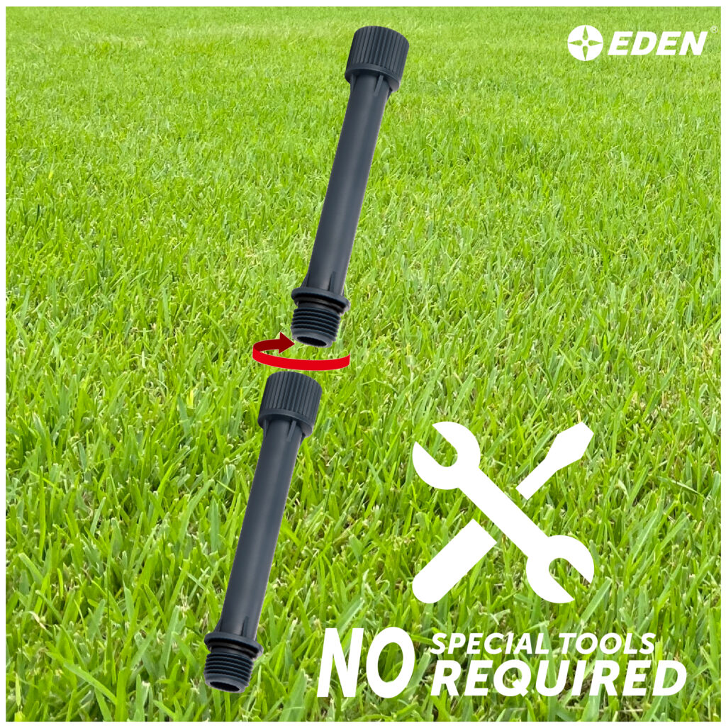 Fully Articulated Metal Hose Connector - Eden Garden