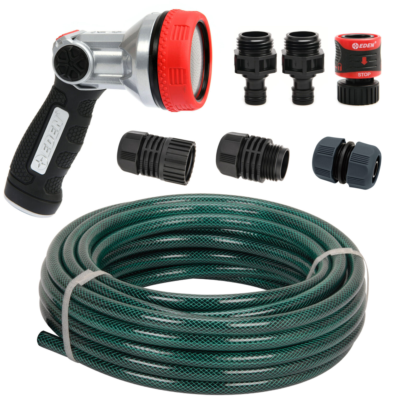 Fully Articulated Metal Hose Connector - Eden Garden