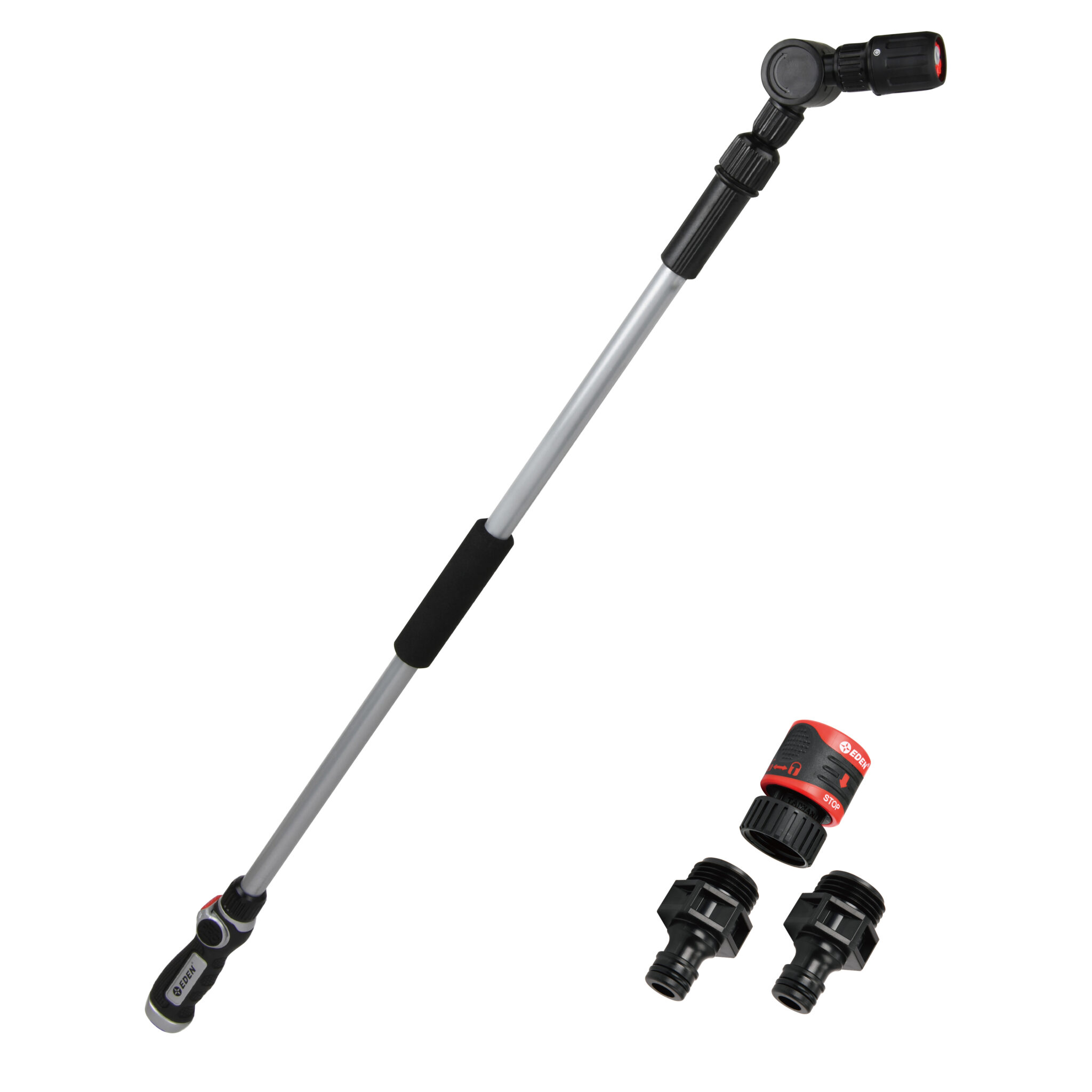 PRO Metal 4-Pattern Thumb-Control Turbo Extension Watering Wand - Eden ...