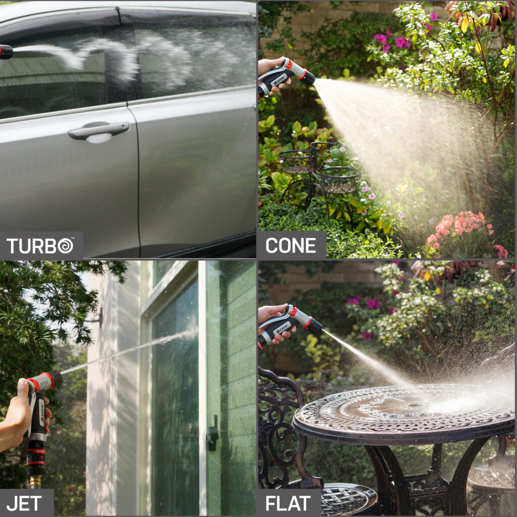 PRO Metal 4-Pattern Turbo Nozzle - Eden Garden