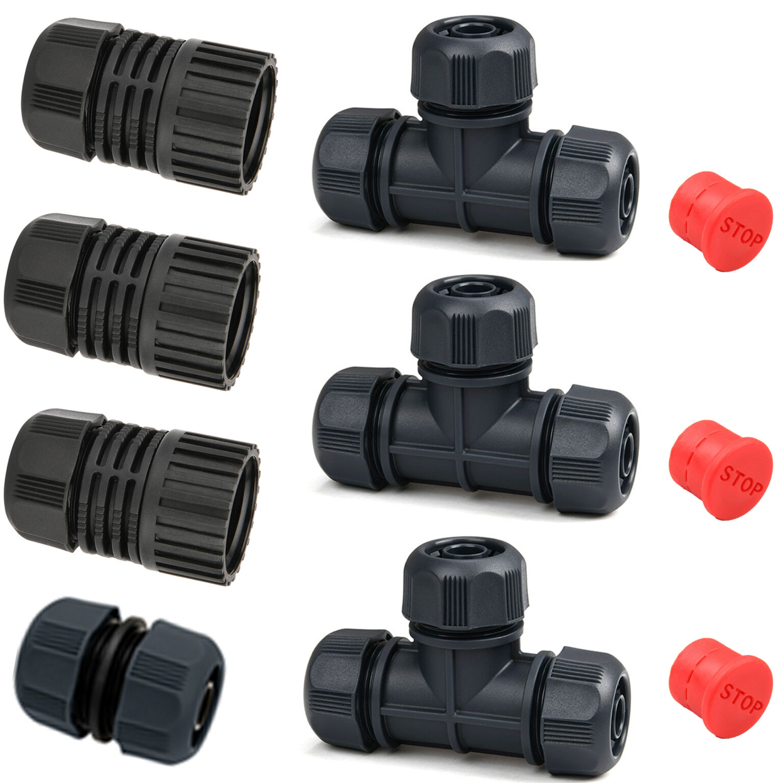 Fully Articulated Metal Hose Connector - Eden Garden