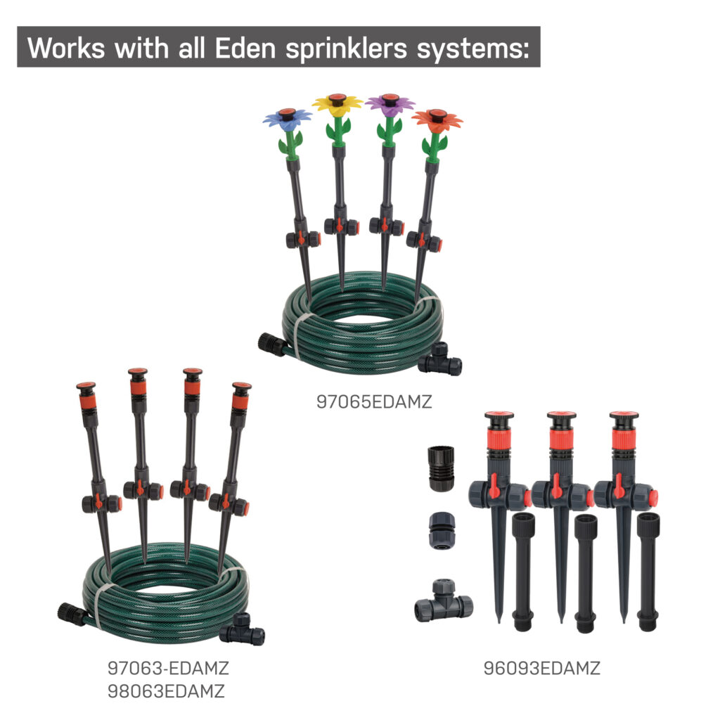 DIY Garden Hose and Faucet Connector – 10-Piece Set - Eden Garden