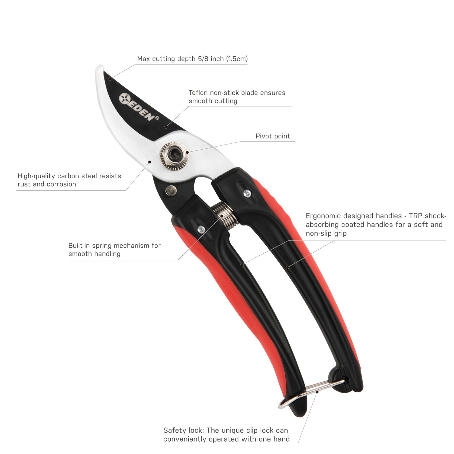 Bypass Pruning Shears - Eden Garden