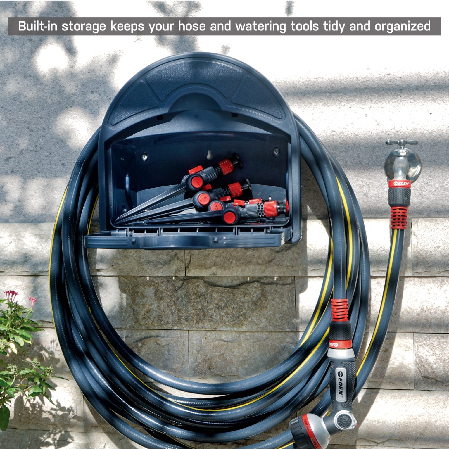 Fully Articulated Metal Hose Connector - Eden Garden