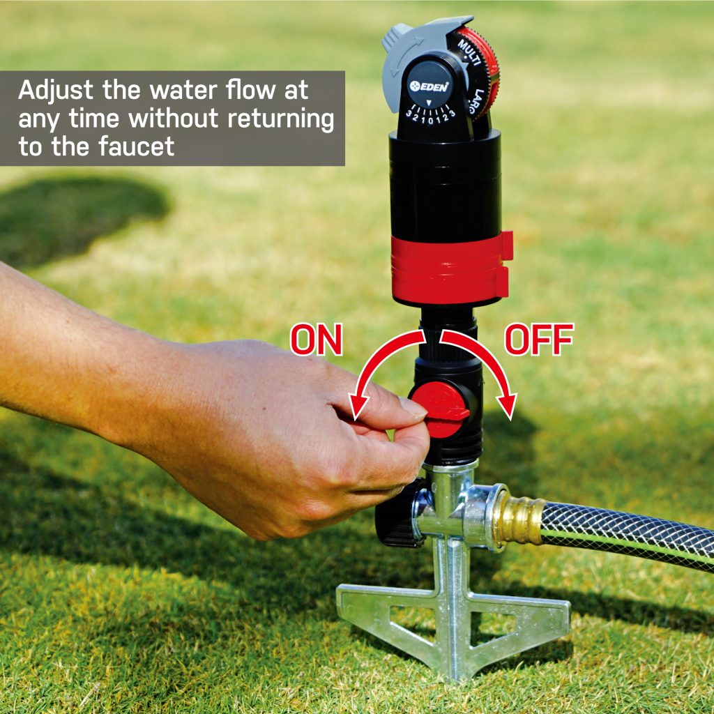 1/2-Inch Zinc Flow-Through Lawn Sprinkler Step Spike Base (3 Pack ...