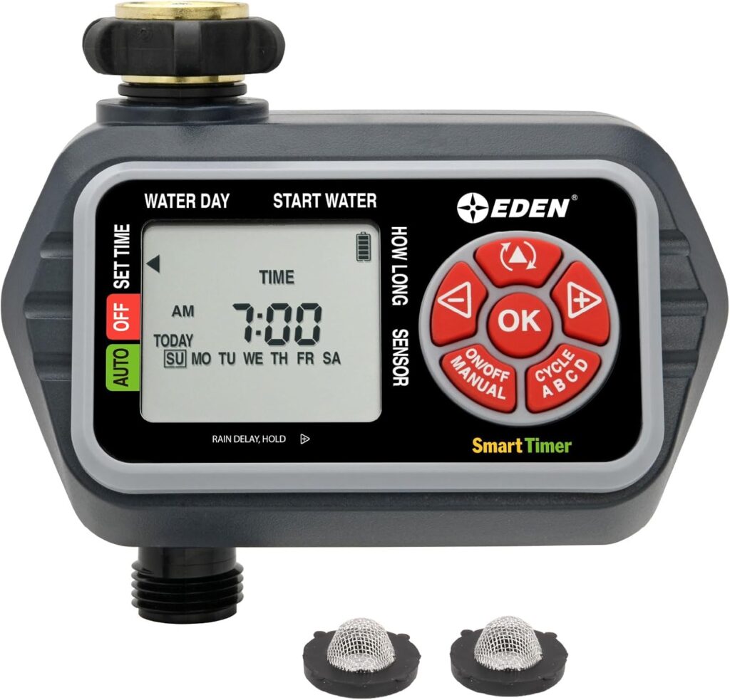 1-Zone Digital Programmable Water Timer - Eden Garden